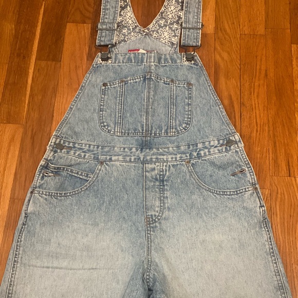 UNIONBAY | Shorts | Union Bay Light Blue Denim Overalls | Poshmark